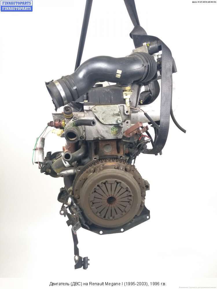 Купить б у двигатель ДВС Renault Рено K7m 702 1 6 л