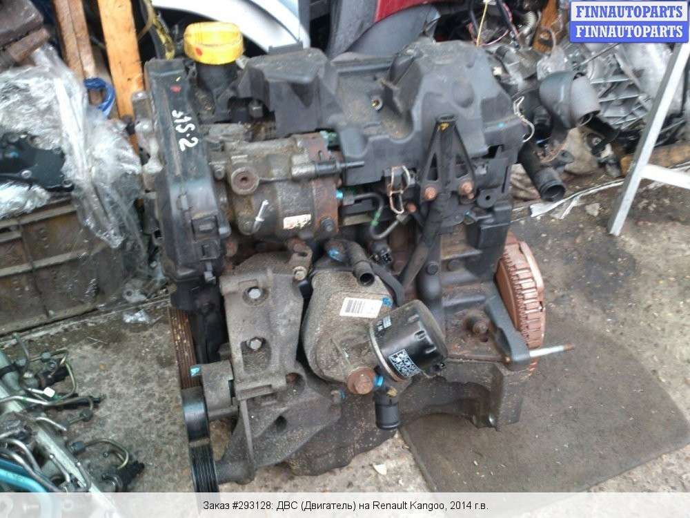 Купить б у двигатель ДВС Nissan Ниссан K9k 724 Renault Рено K9k